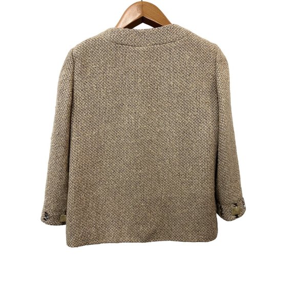 ECI | Jackets & Coats | Eci New York Tweed Jacket Embellished Bolero ...